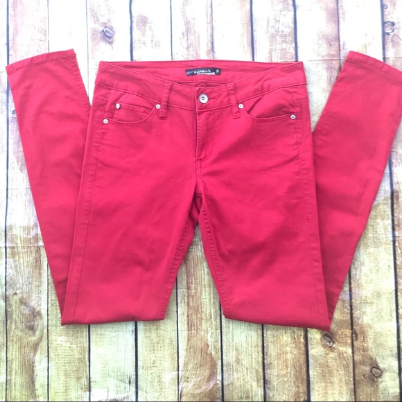 Love Sick | Jeans | Hot Topic Red Holiday Ready Skinny Jeans | Poshmark